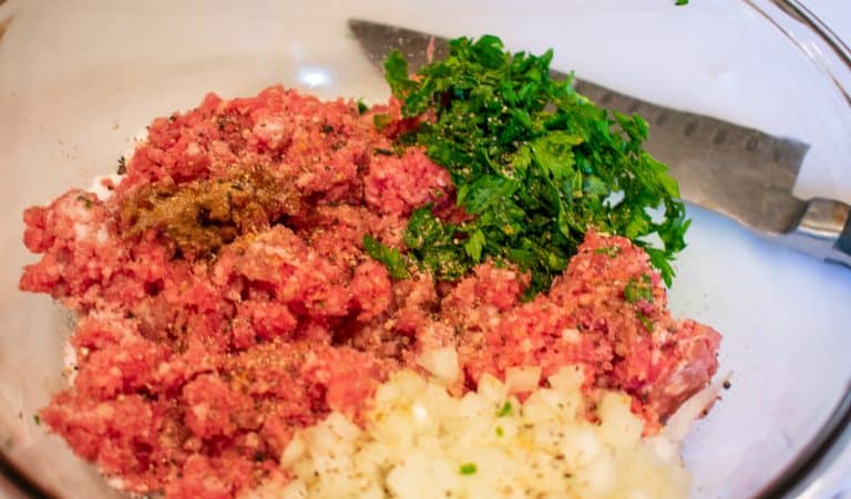 MIDDLE EASTERN KOFTA KEBABS - Parsley Thyme & Limoncello