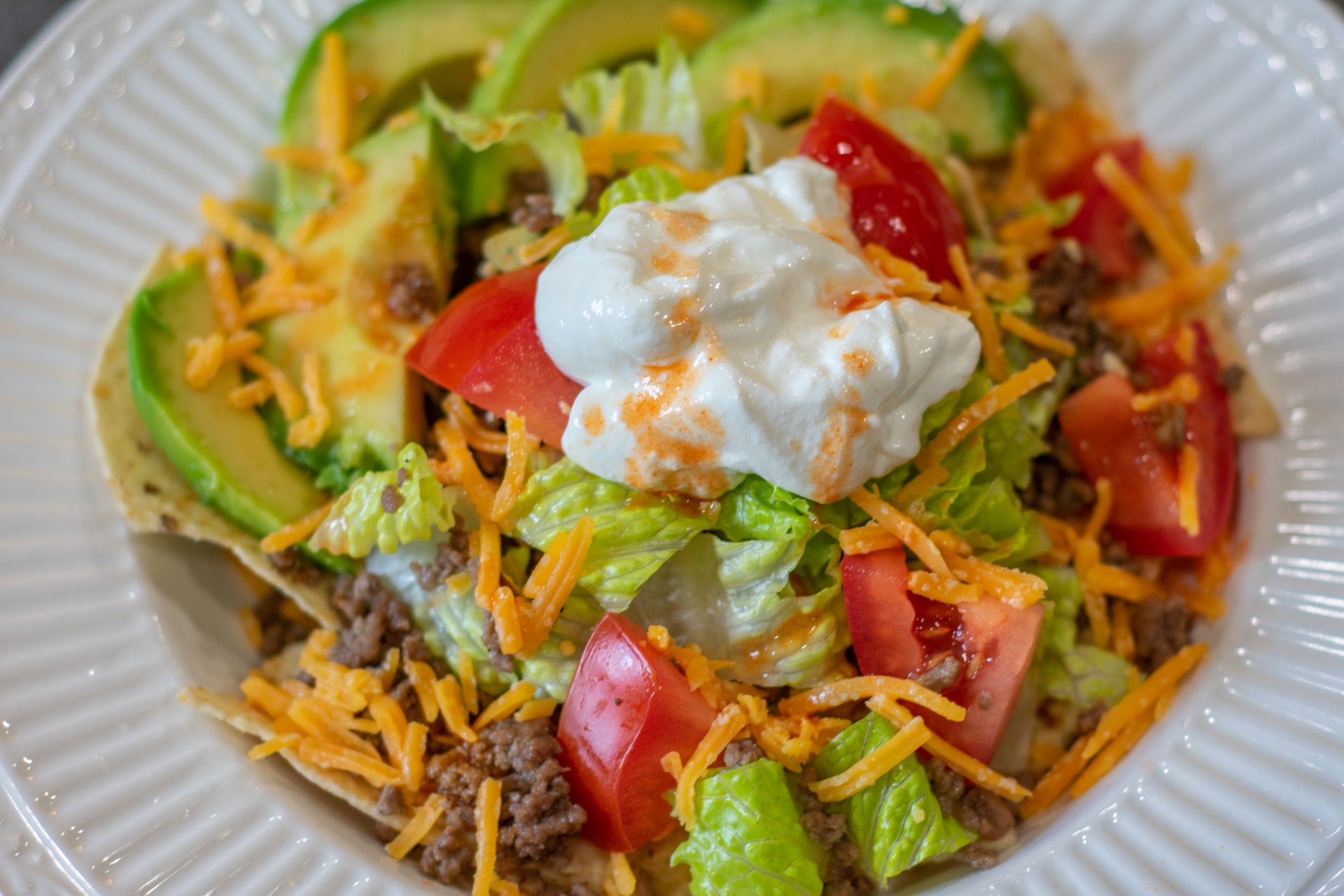 TACO SALAD Parsley Thyme Limoncello