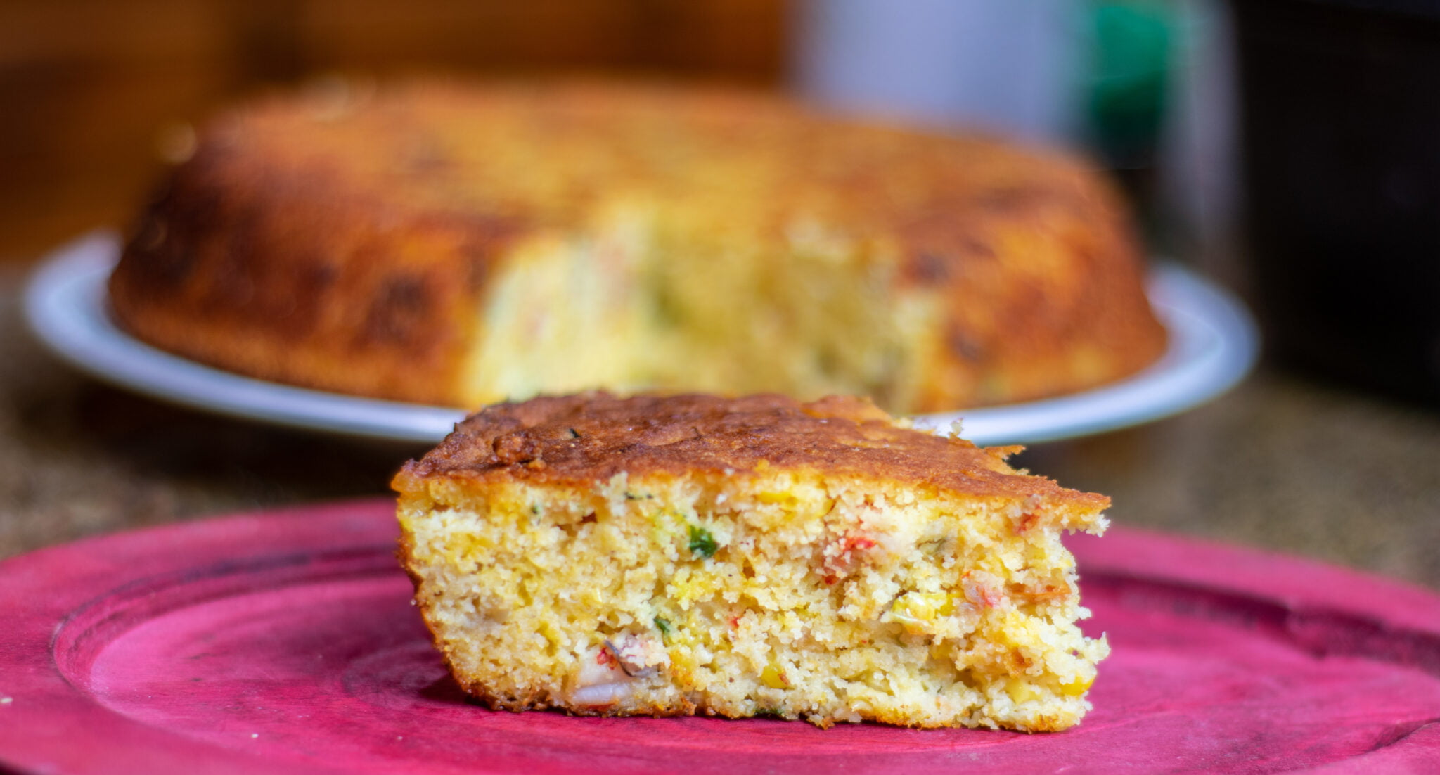 CRAWFISH CORNBREAD - Parsley Thyme & Limoncello