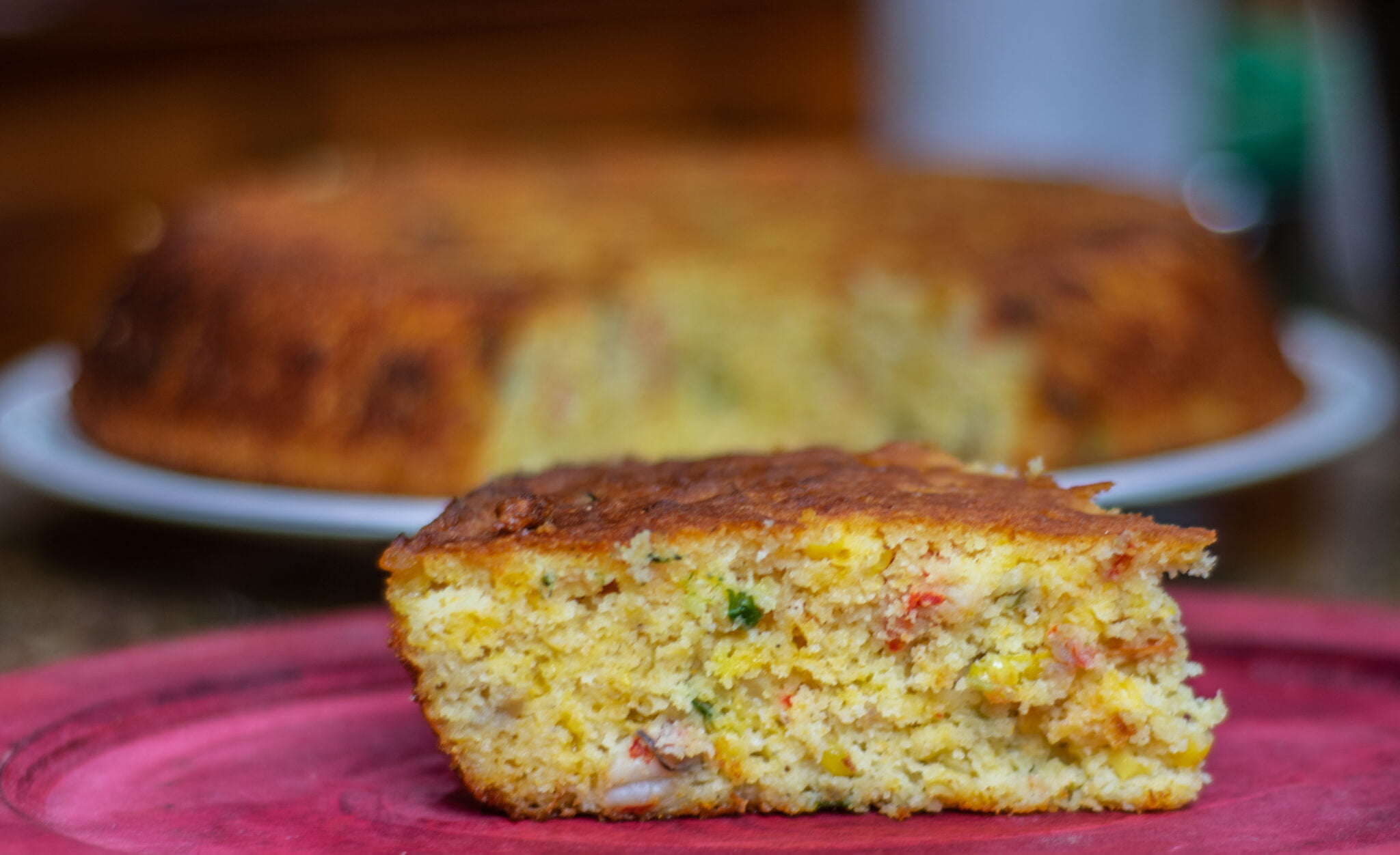 CRAWFISH CORNBREAD - Parsley Thyme & Limoncello